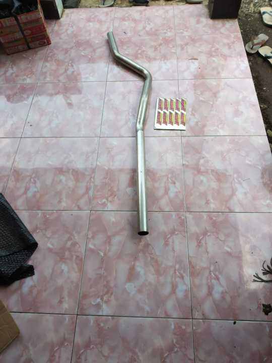 PIPA STANDAR BAGIAN BELAKANG PEMBUANGAN KNALPOT MOBIL KIJANG KAPSUL,LGX ...