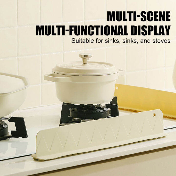 Sink Countertop Splash Guard Reusable Home Suction Cup Splashproof ...