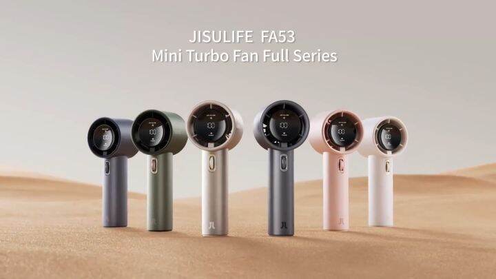 Jisulife FA53 2023 Handheld Fan Pro1 3600mAh Mini USB Rechargeable 100 ...