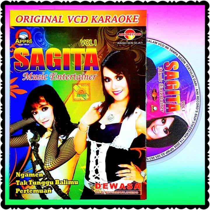 KASET VCD LAGU SAGITA BISA KARAOKE VOCAL ON OF AKTIF-KASET VCD SAGITA-KASET SAGITA-KASET SAGITA ...