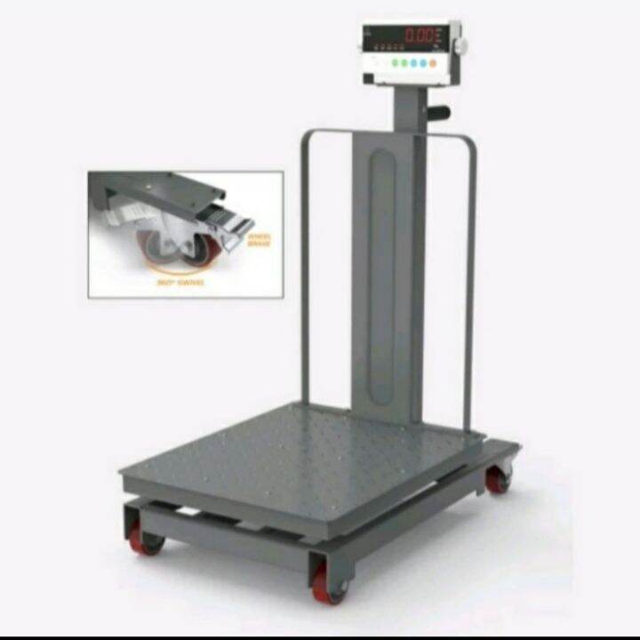 Timbangan Digital ALEXA Cahaya adil TMR 300kg//Timbangan Digital Bench ...