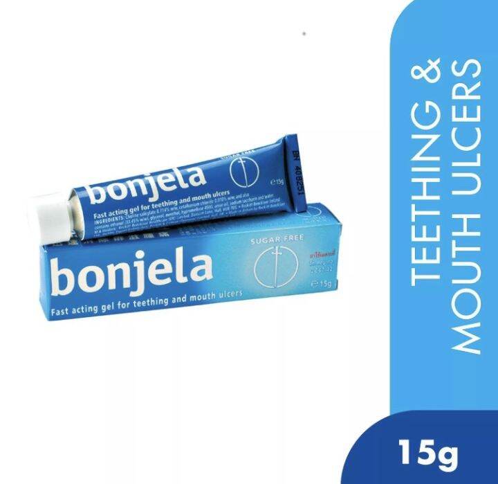Bonjela 15g | Sugar Free | Fast acting gel for teething and mouth ...