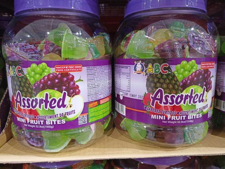 Abc Assorted Mini Fruit Bites 1500g Lazada Ph