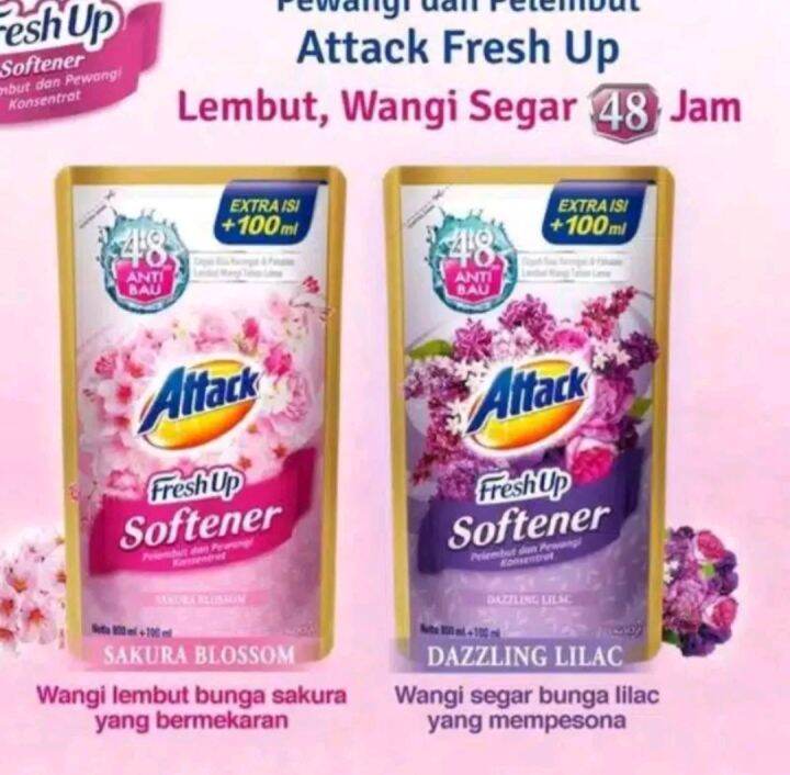Attack Fresh Up Softener 680ml | Lazada Indonesia