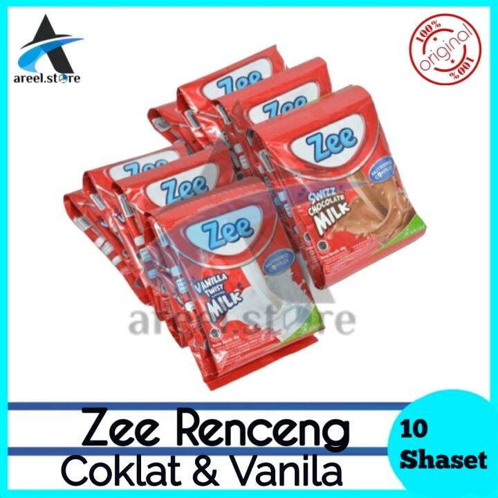 Zee Renceng 10 saset rasa vanila coklat / SUSU ZEE RENCENG | Lazada ...