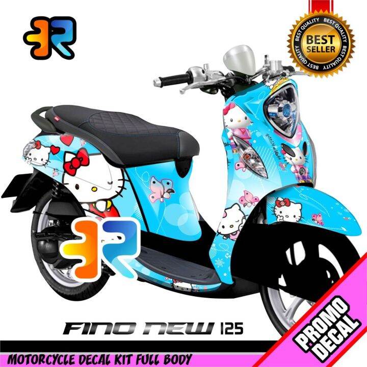 Decal Stiker Fino New 125 Hello Kitty Type1 Full Body | Lazada Indonesia