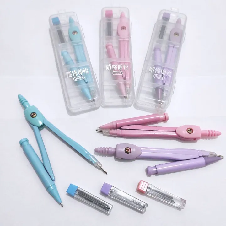 Jangka Pensil Mekanik - Jangka dengan Kotak Plastik | Lazada Indonesia