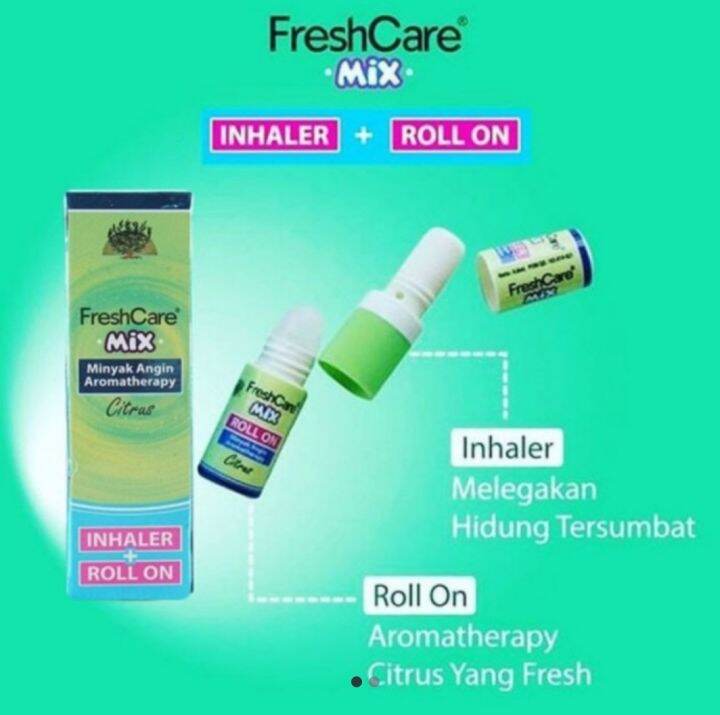 fresh care mix inhaler roll on citrus | Lazada Indonesia