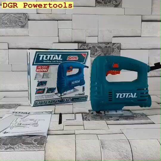 Total 400 จิ๊กซอ เลื่อยจิ๊กซอ ยี่ห้อ ปรับรอบได้ พร้อมใบตัดและอุปกรณ์ ...