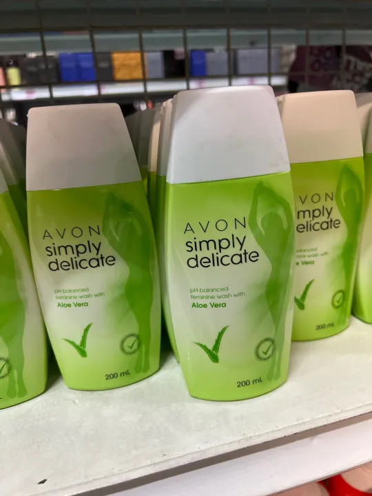 Avon Simply Delicate Aloe Vera Feminine wash 200ml | Lazada PH