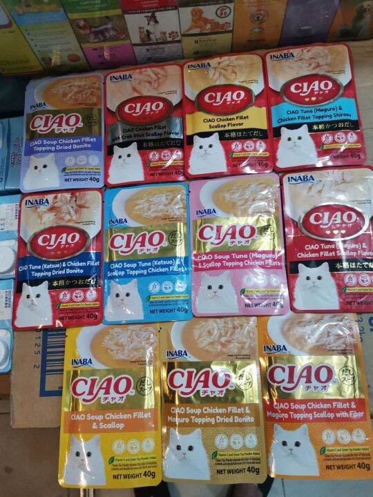 Ciao pouch or soup for Cats 40g | Lazada PH