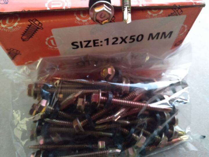 baut skrup roofing 5cm(12 x50) per100 pcs | Lazada Indonesia