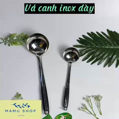 Vá múc canh muôi muỗng múc canh inox dày dặn siêu bền lớn nhỏ Mamu shop ...