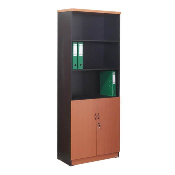 LEMARI ARSIP 1/2 PINTU KACA LEMARI DOKUMEN LEMARI SERBA GUNA LEMARI ...