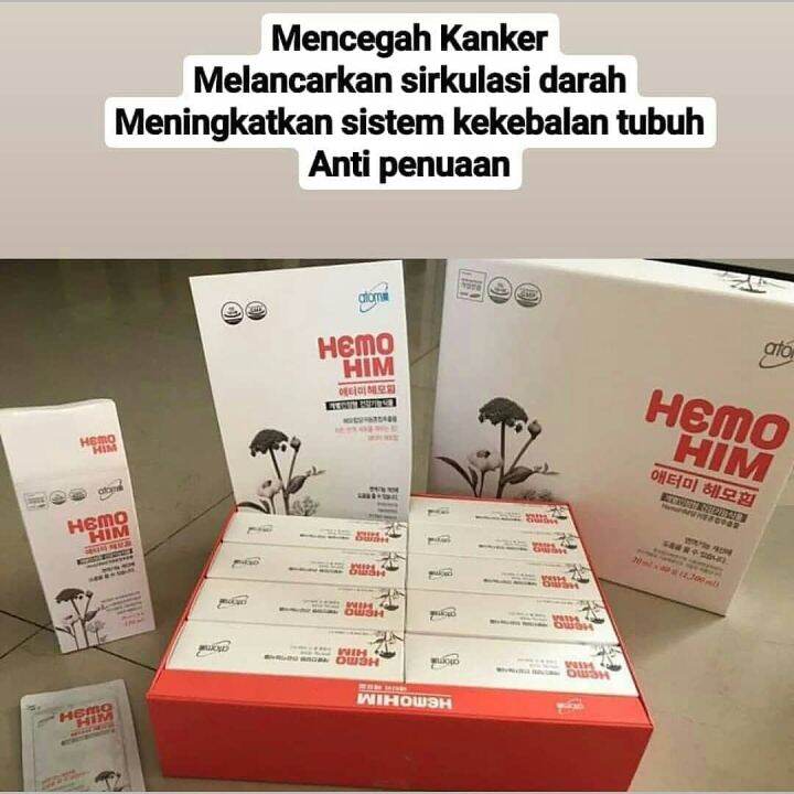 ATOMY HEMOHIM 1 BOX ISI 60 SACHET | Lazada Indonesia