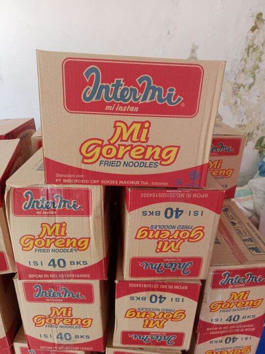 INTERMIE GORENG 1 DUS ISI 40 BUNGKUS/INTERMIE MIE INSTANT GORENG(COD ...