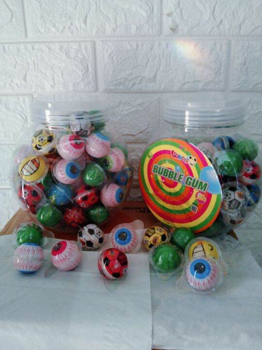Bubble Gum viral tik tok model varian bola mata isi 50 pcs aneka rasa ...