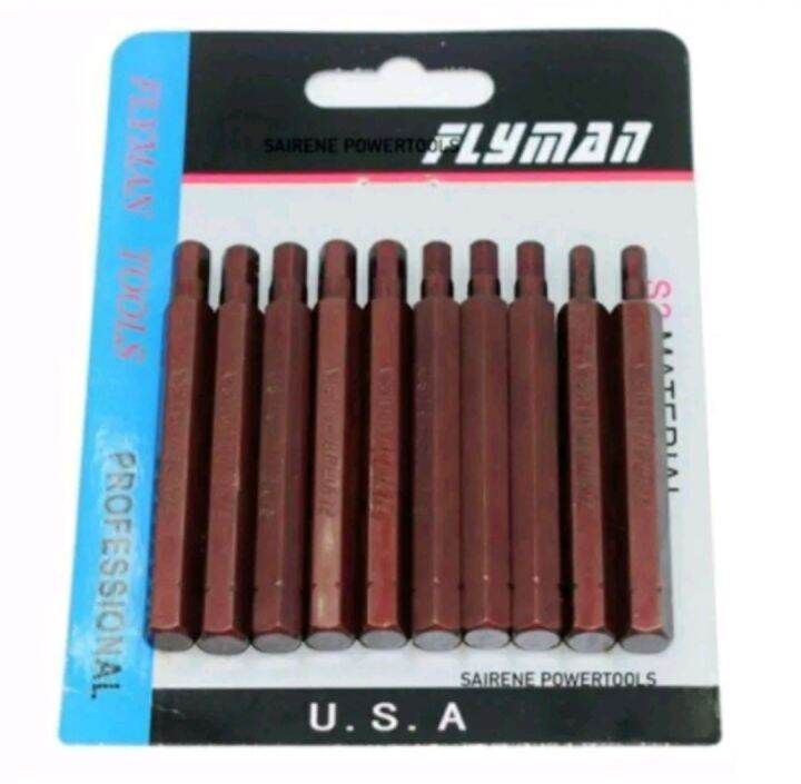 Heavy-duty | Bala Impact Allen Bit Set Original Flyman | Lazada PH