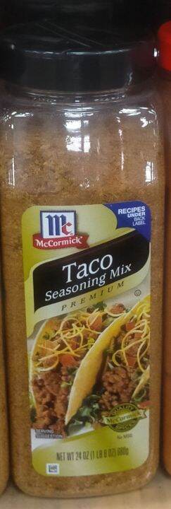 McCormick Taco seasoning Mix 680 grams | Lazada PH