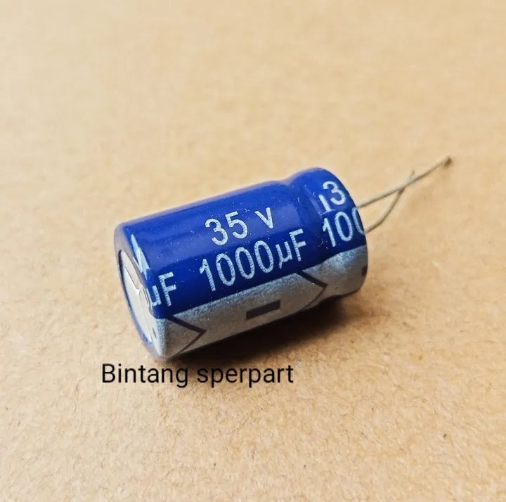 KAPASITOR ELCO 1000UF 35V CAPACITOR ELCO 35V 1000UF | Lazada Indonesia