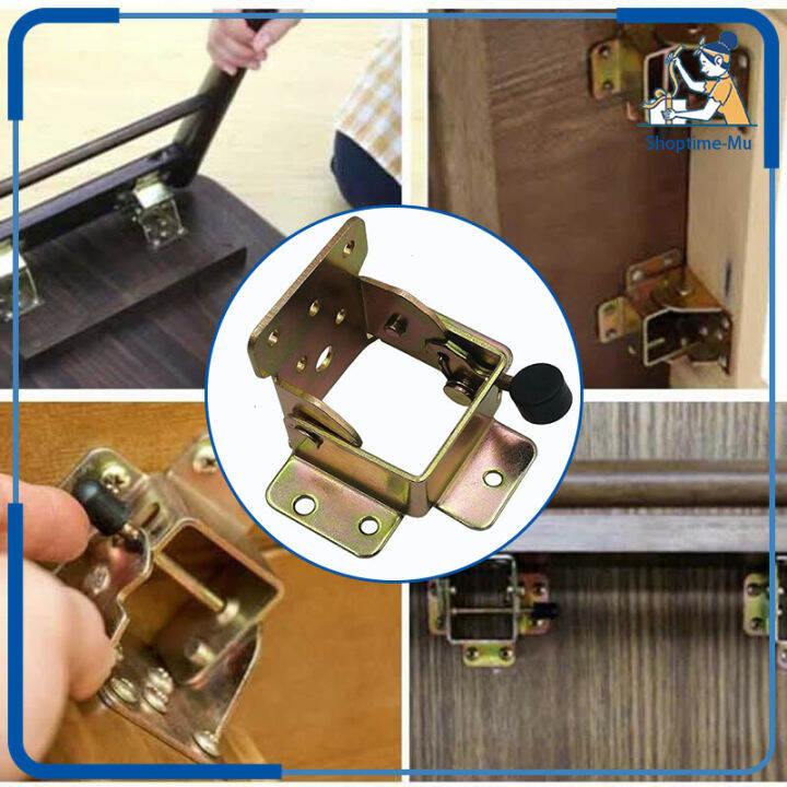 Engsel Kaki Meja Lipat Braket Kaki Meja Lipat Engsel Pengunci Pencet ...