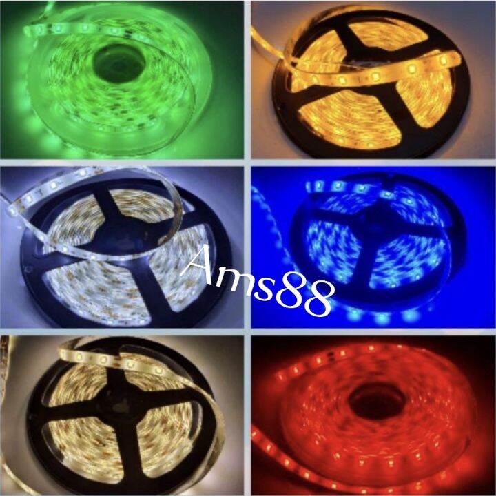 Lampu Led Strip Roll 5 Meter 24 Volt Mata Led 3528 Mobil Truk Bis ...