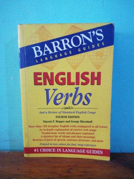 English Vervs Barron's Language Guide... | Lazada PH