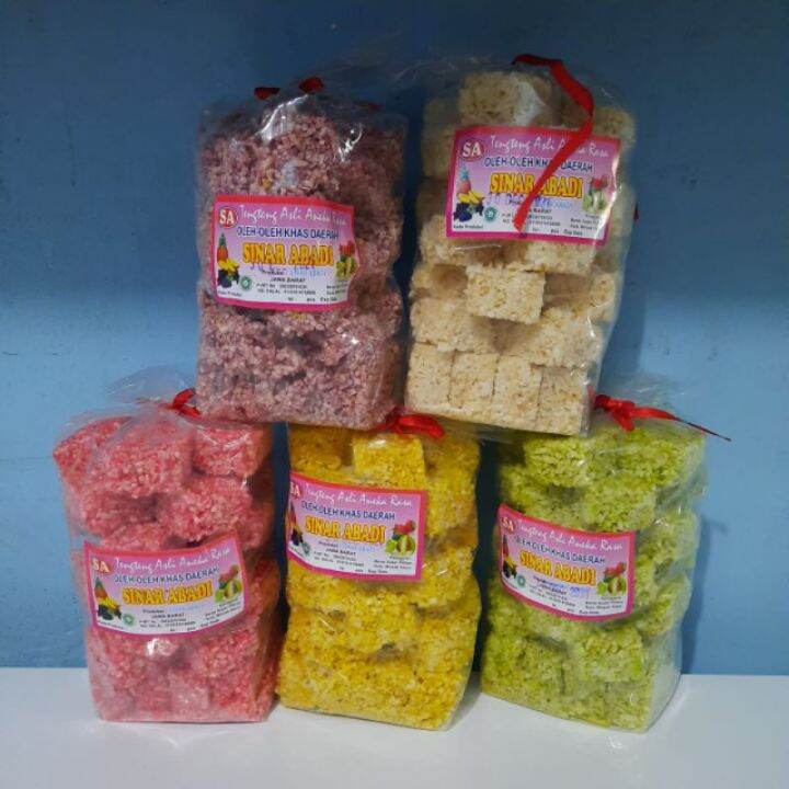 tengteng asli aneka rasa/ kue jipang pack/ tengteng beras/jipang pack ...