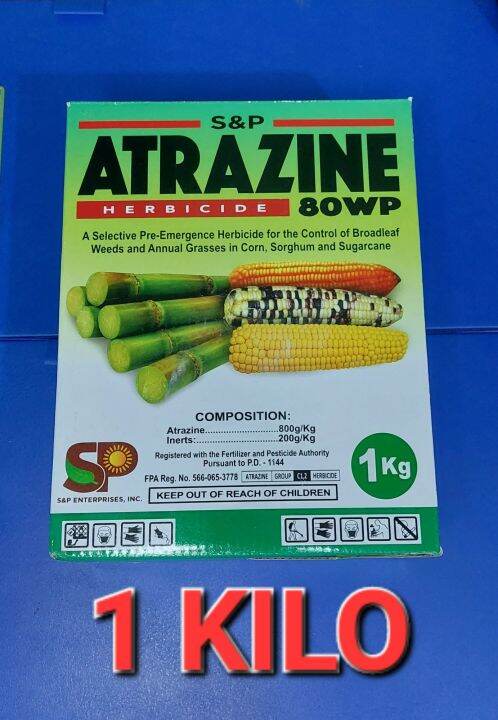 ATRAZINE 80WP (1 Kilo) Herbicide by S&P | Lazada PH