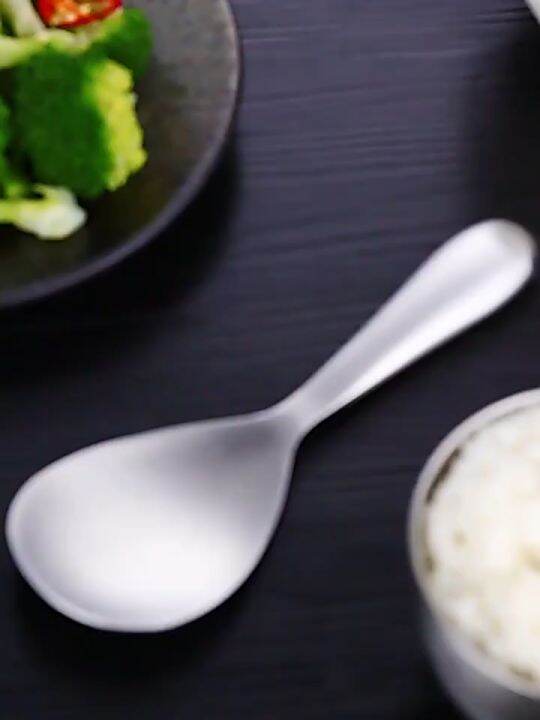 Cod Stainless Steel 304/Piring Sendok Saji Emas/Sendok Nasi Sendok ...