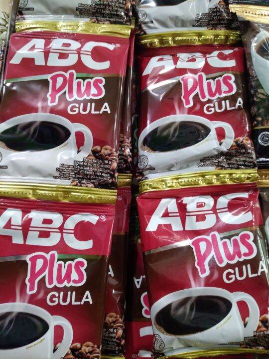 Kopi ABC Plus 1 renceng 10 sachet x 18gr | Lazada Indonesia