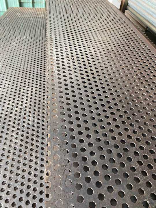 Plat Besi Lubang Bolong 12mm Tebal 2 mm / Perforated Plat (Ukuran 43 Cm ...