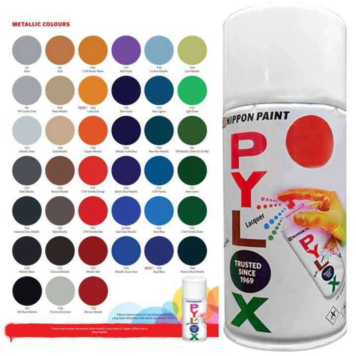 cat semprot pylox pilox nippon paint 300cc | Lazada Indonesia