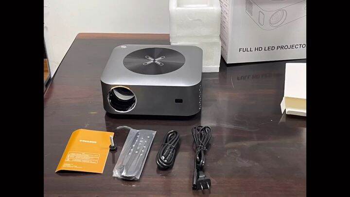 Projector 4k ultra hd1080P 500ANSI Android 9 system With Wifi and ...