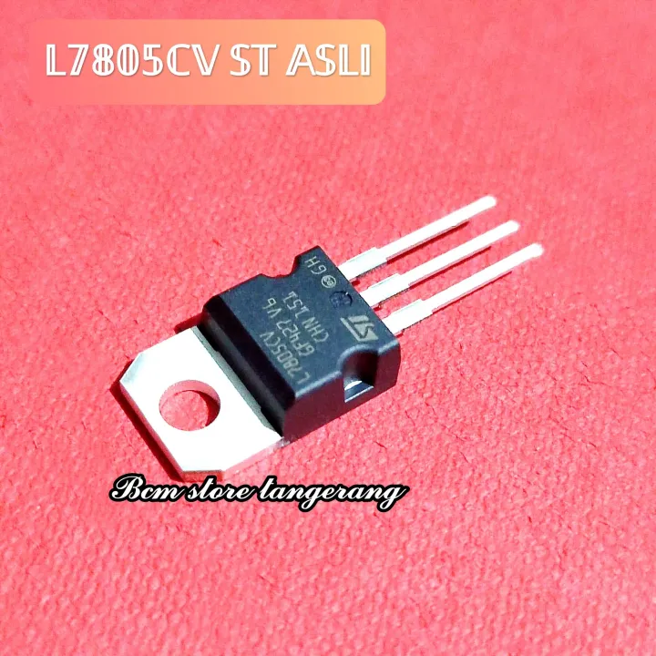 TRANSISTOR LM7805CV L7805CV L7805 CV ST ASLI | Lazada Indonesia