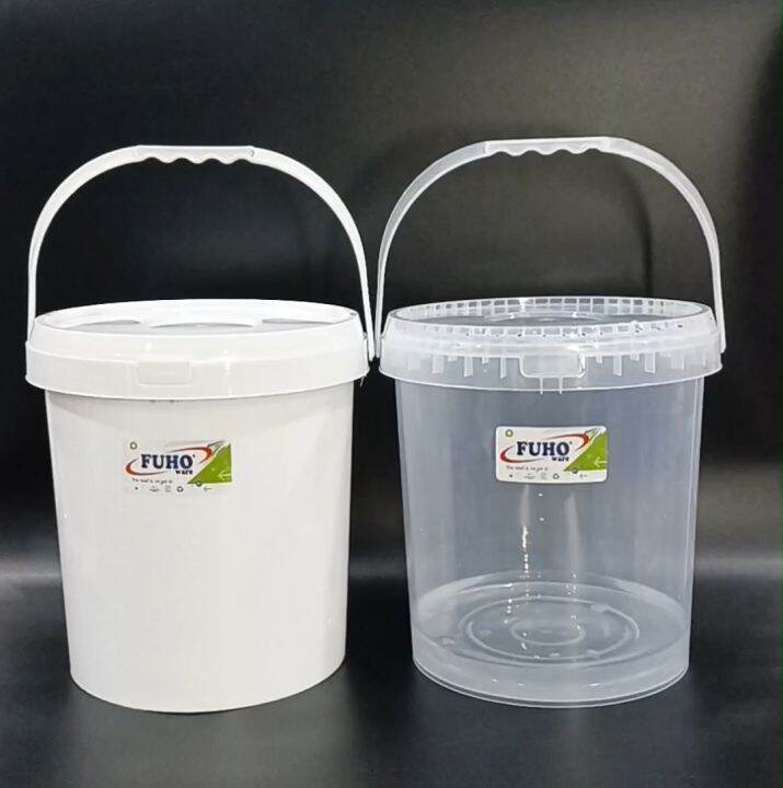 FUHO Bucket with Seal, 12L , #612. 1 pc. Dog Food Storage / Food Keeper ...