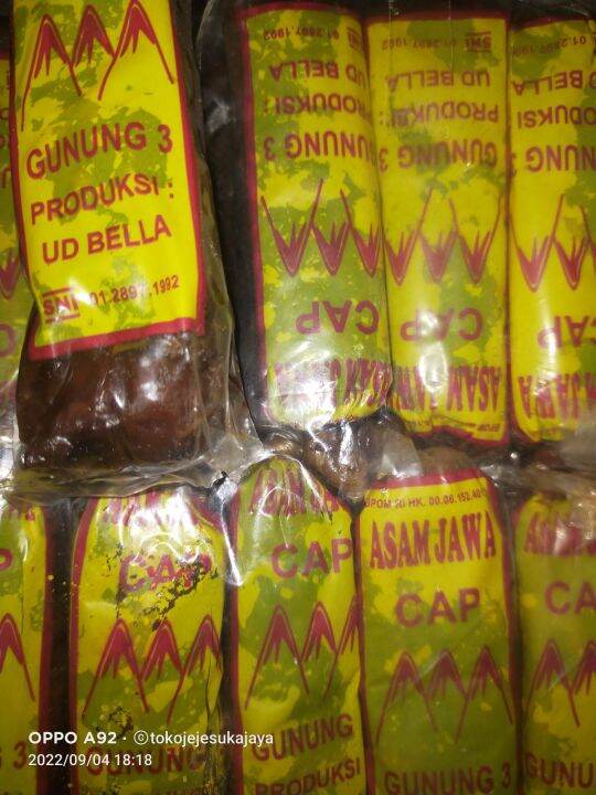 ASAM JAWA CAP GUNUNG 3 , ISI 75 GRAM/ ASAM JAWA ASLI | Lazada Indonesia