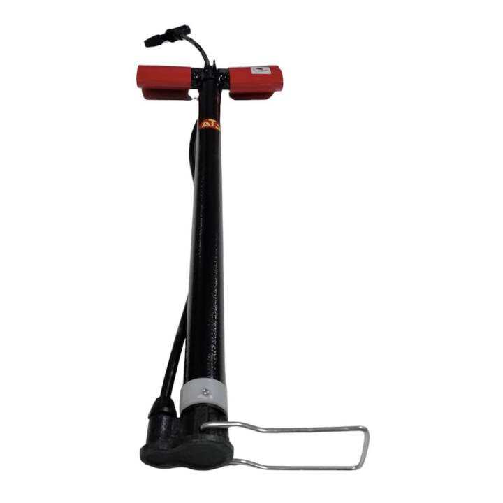 Pompa sepeda pompa angin tabung dalam full hitam ATS | Lazada Indonesia