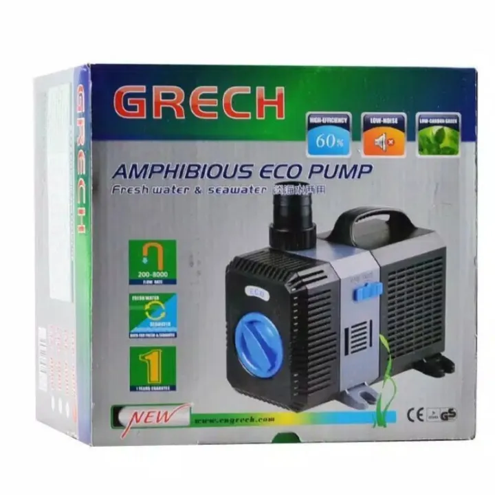 Amphibious Eco Pump Sunsun Ctp 5000 Grech Ctp 5000 Pompa Air Kolam | Lazada Indonesia