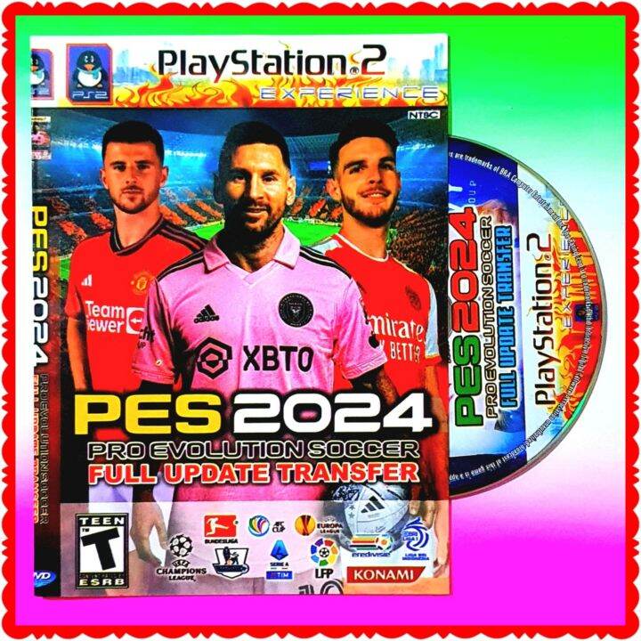 KASET DVD PLAYSTATION PS2 BOLA PES 2024-PLAYSTATION 2 -PS2-PLAYSTATION 2 - PLAYSTATIONS 2-PES2 ...