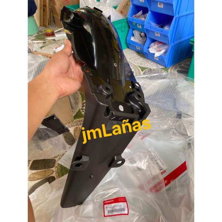 HONDA GENUINE REAR FENDER / TAPALODO SA LIKOD FOR XRM 125 / RS 125 ...