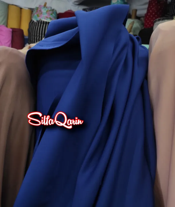 Kain Bahan Scuba Stretch Premium Grade A (Gramasi 280) / Kain Scuba ...