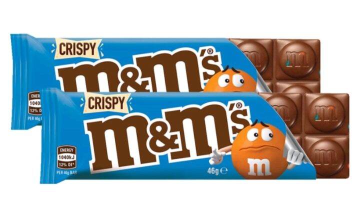 M&M CRISPY CHOCOLATE BAR 46G 2PCS | Lazada PH