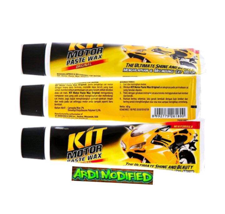 kit motor paste wax original 25 gr | Lazada Indonesia
