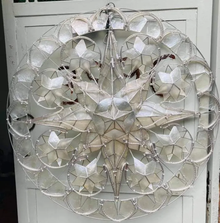 Capiz Parol Tala White 32inches | Lazada PH