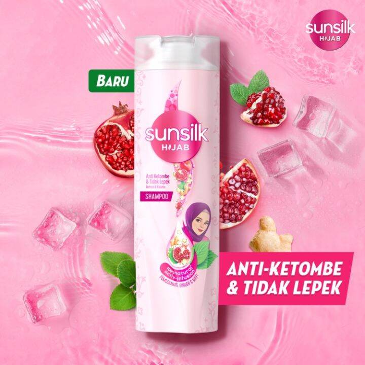 SUNSILK Hijab Shampoo Anti Ketombe & Tidak Lepek 160 ml - Hi Yaya ...