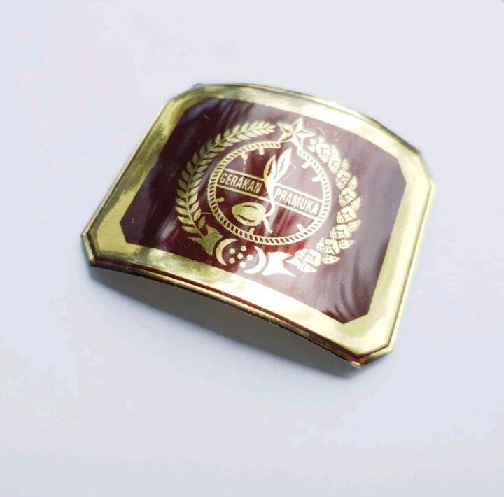 Emblem Pramuka Tanda Topi Baret Pramuka Penggalang Penegak Pandega ...