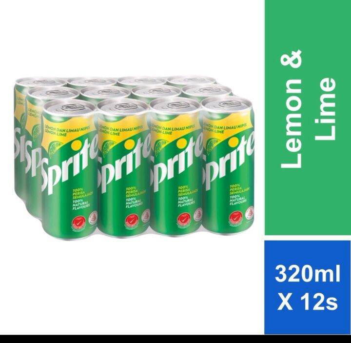 Sprite Carbonated Drinks 320ml x 12s | Lazada