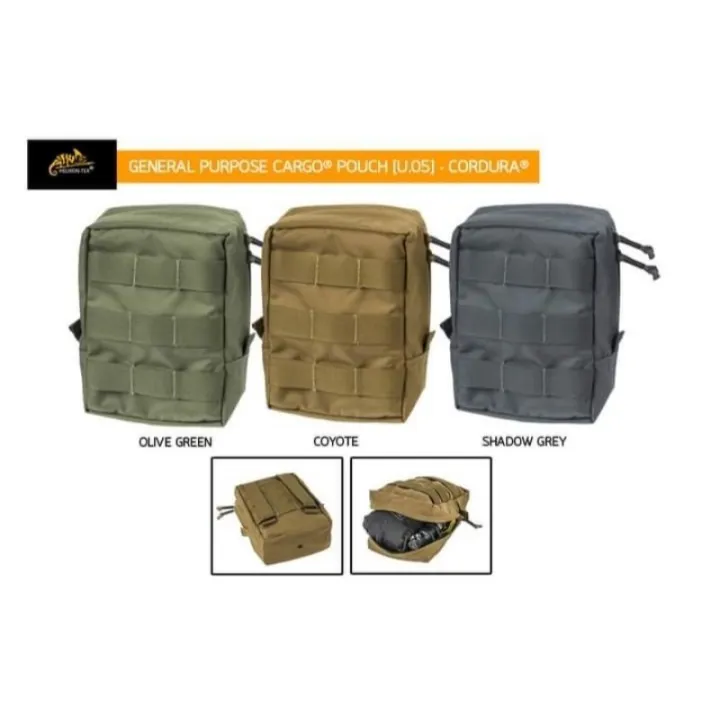 Helikon GENERAL PURPOSE CARGO® POUCH กระเป๋าแบบพกพา สำหรับใส่อุปกรณ์ | Lazada.co.th