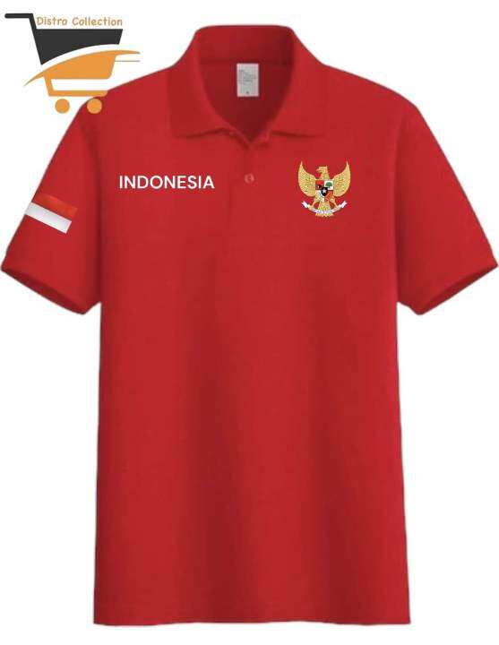 KAOS POLO LOGO GARUDA INDONESIA | Lazada Indonesia